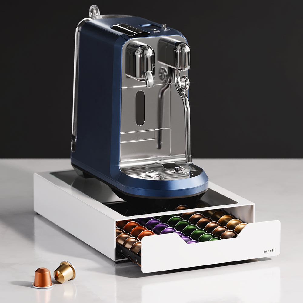 PodStash® for Original - Glass Edition White - Stainless Steel 304