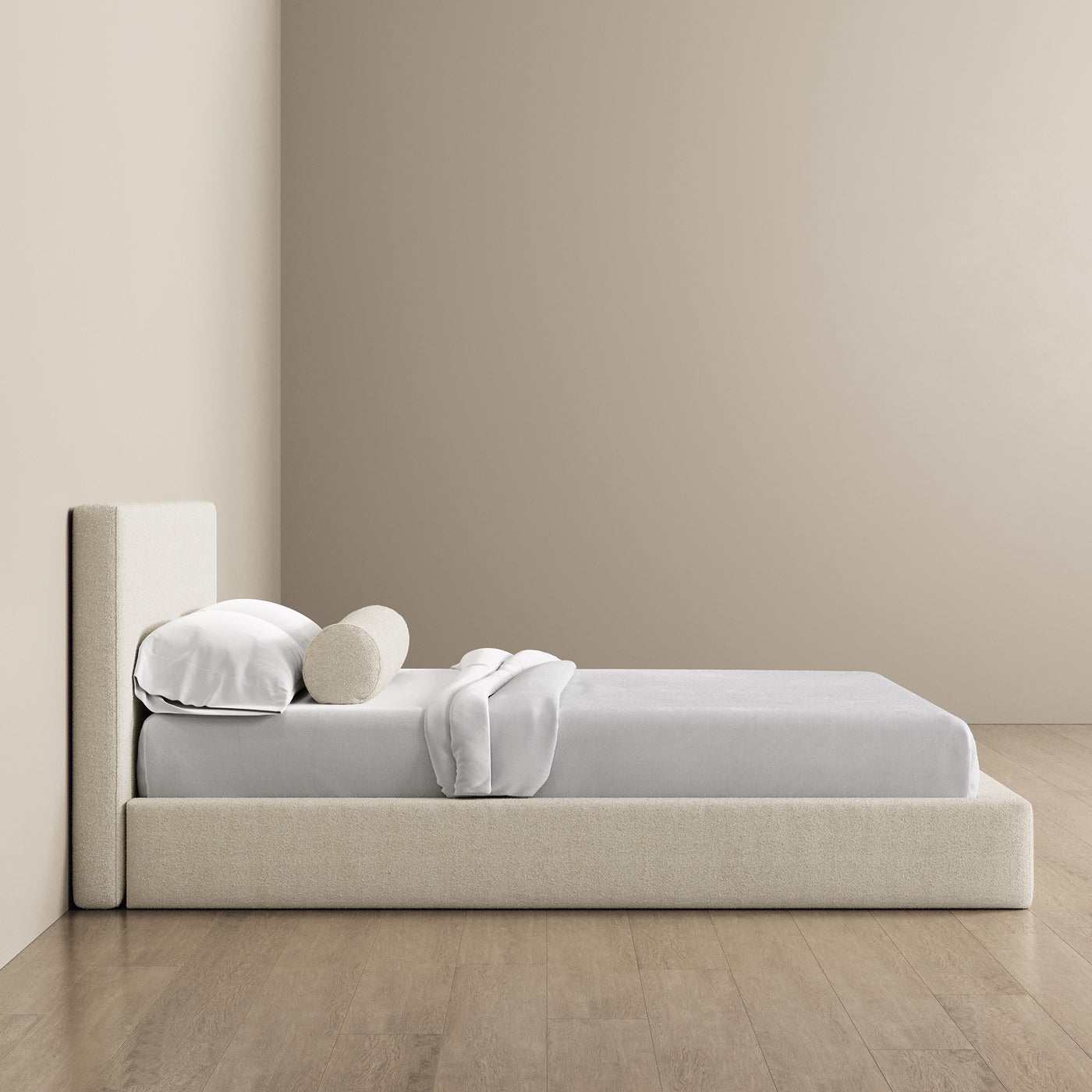 Ineshi Marshmallow Bed Frame Original - Off-White