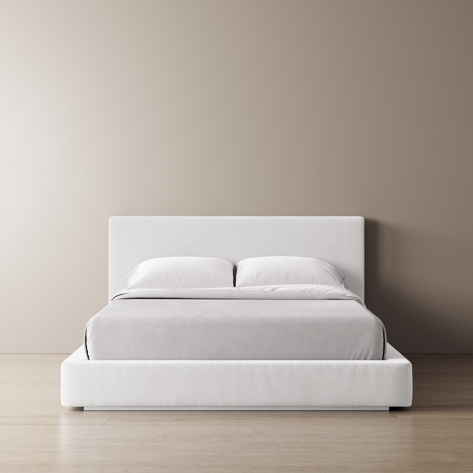 The Floating Marshmallow Bed Frame Original in Dreamy White by Ineshi