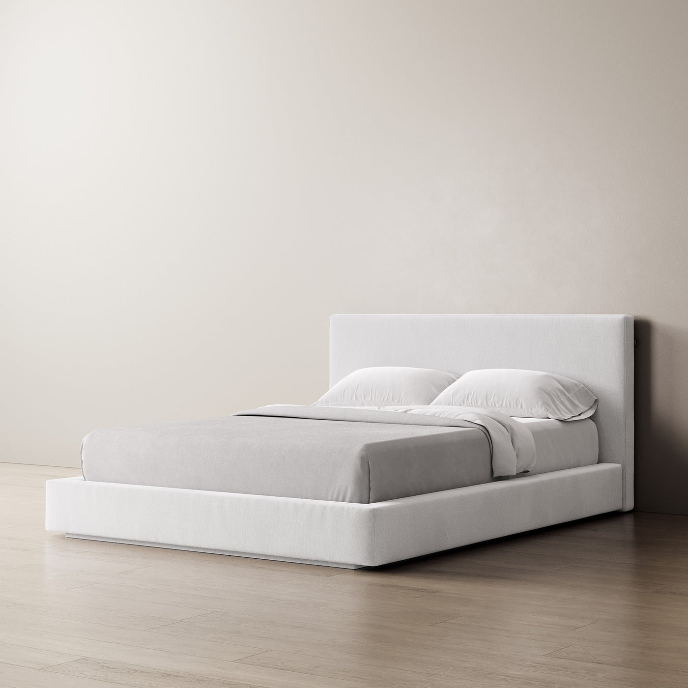 The Floating Marshmallow Bed Frame Original in Dreamy White by Ineshi