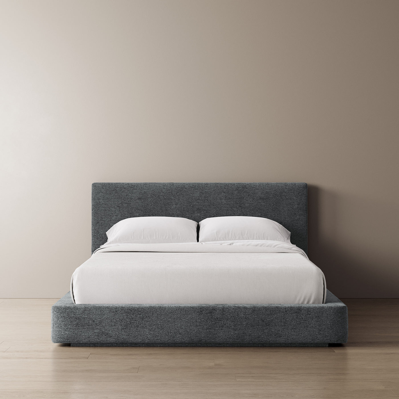 The Floating Marshmallow Bed Frame Original in Earl Grey - Ineshi