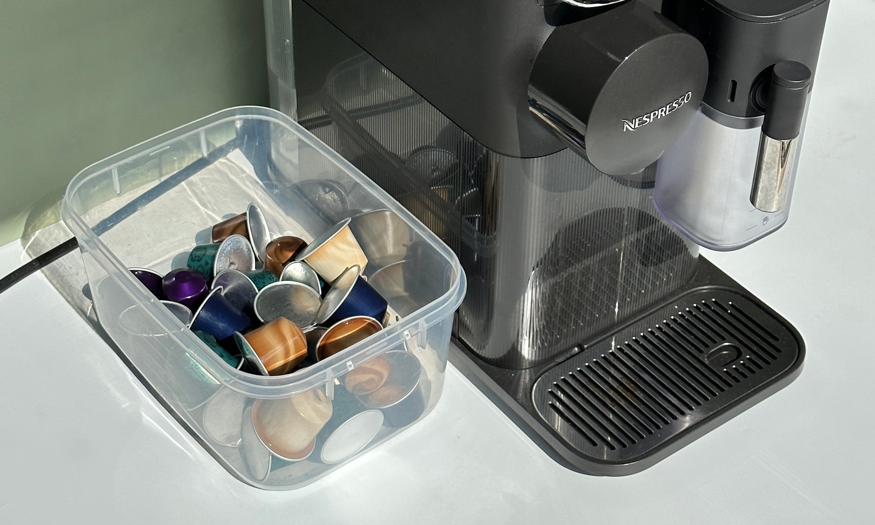 PodStash® for Original - Stainless Steel Black/Black