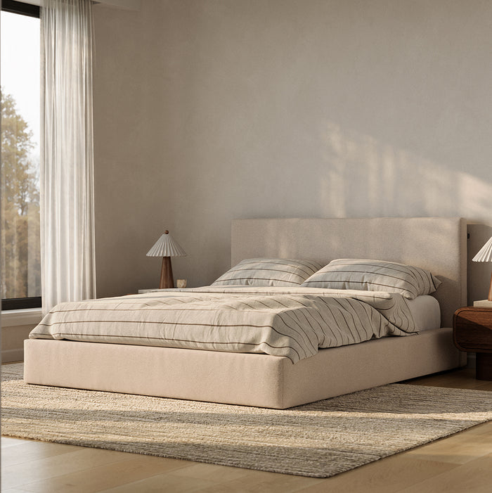 Marshmallow Bed Frame Original - Buttercream