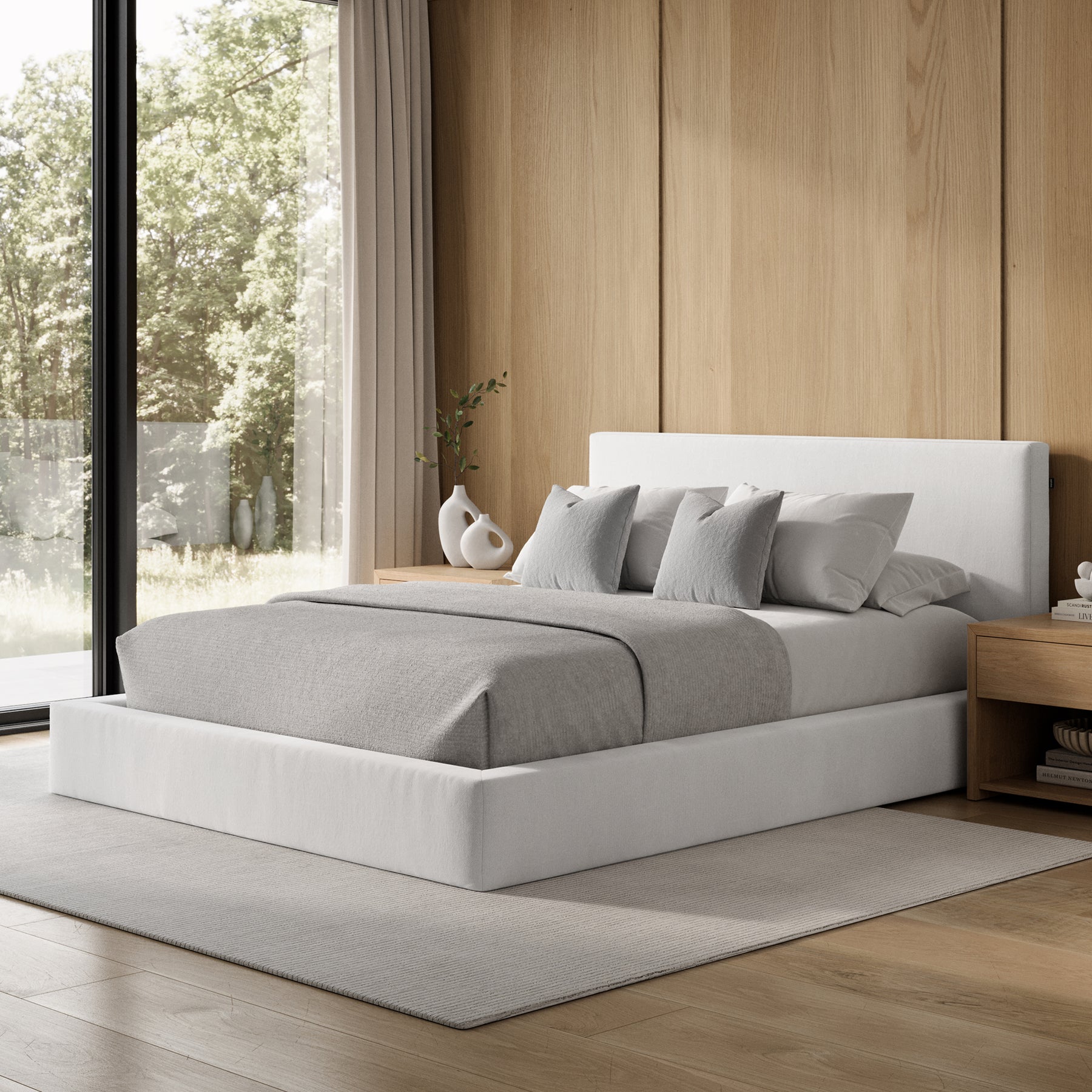 The Perfect White Bed - Marshmallow Bed Frame Original in Dreamy White