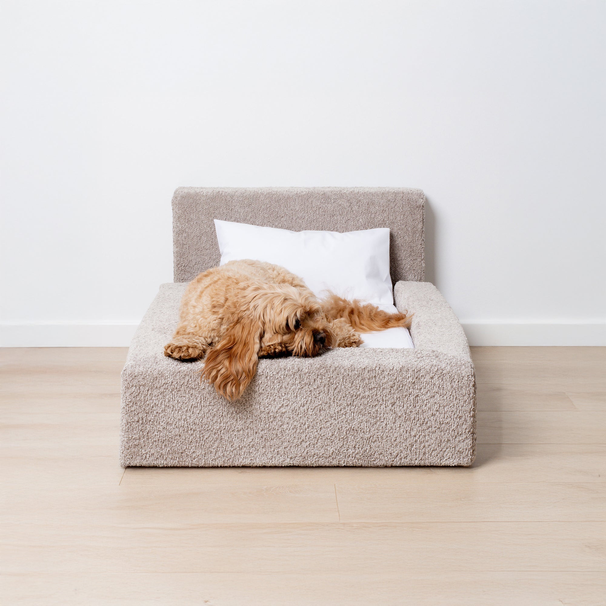 The Worlds Most Luxurious Dog Bed - The Marshmallow Dog Bed in Moon Rock